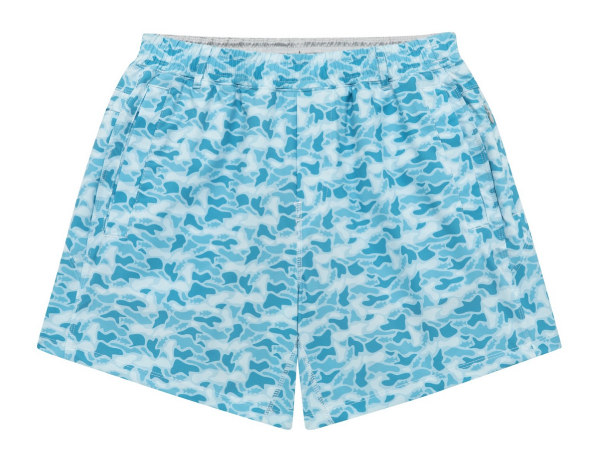 Kids Coastal Camo Freeballers - Sport Shorts – Meripex Apparel